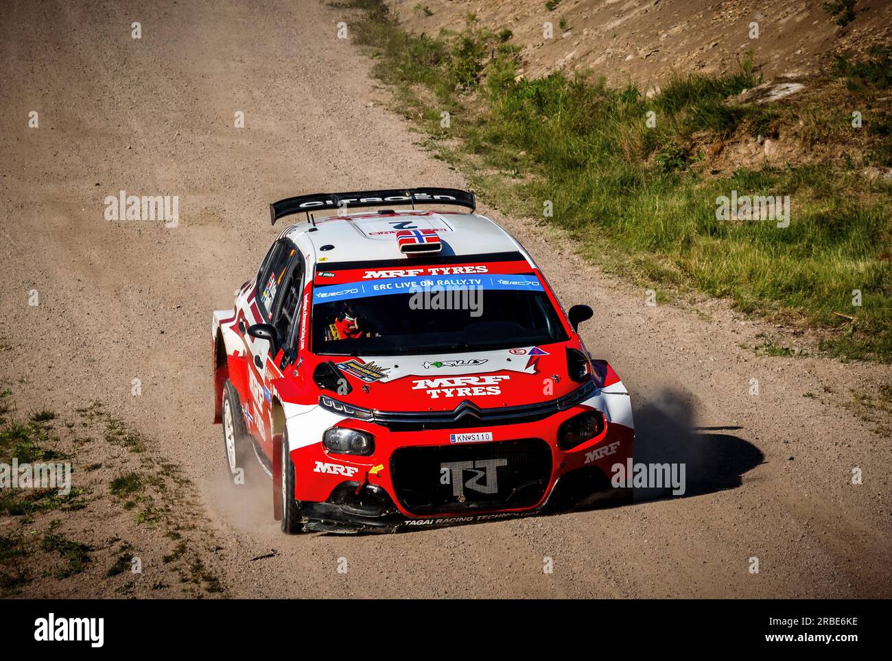 Mrf rally team hi-res stock photography and images - Alamy