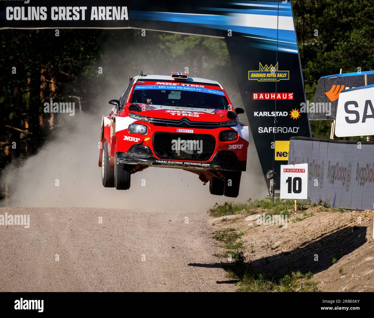 Mrf rally team hi-res stock photography and images - Alamy