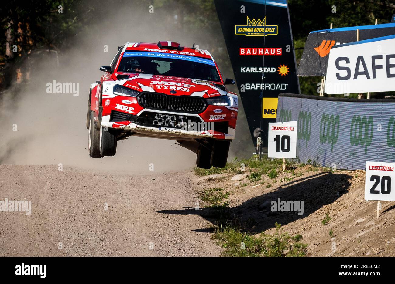 Mrf rally team hi-res stock photography and images - Alamy