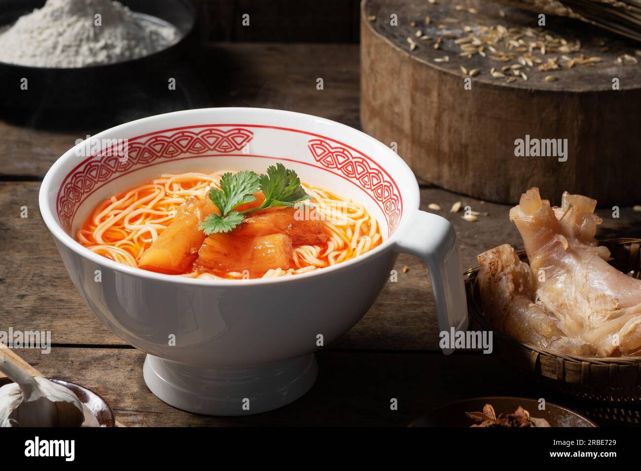 Beef tendon soup hi-res stock photography and images - Alamy