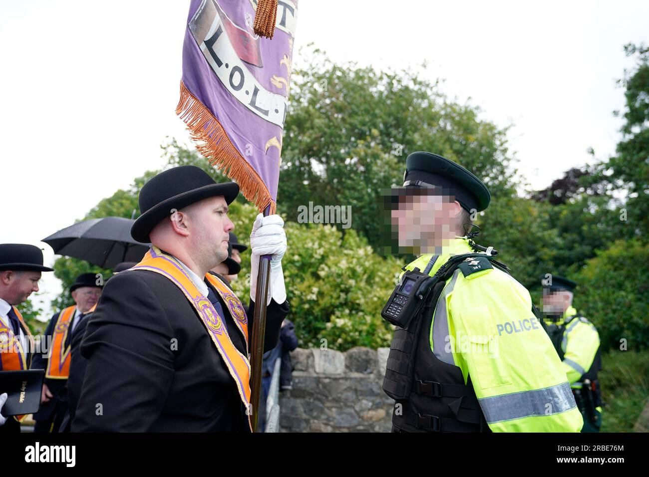 Drumcree parade hi-res stock photography and images - Alamy