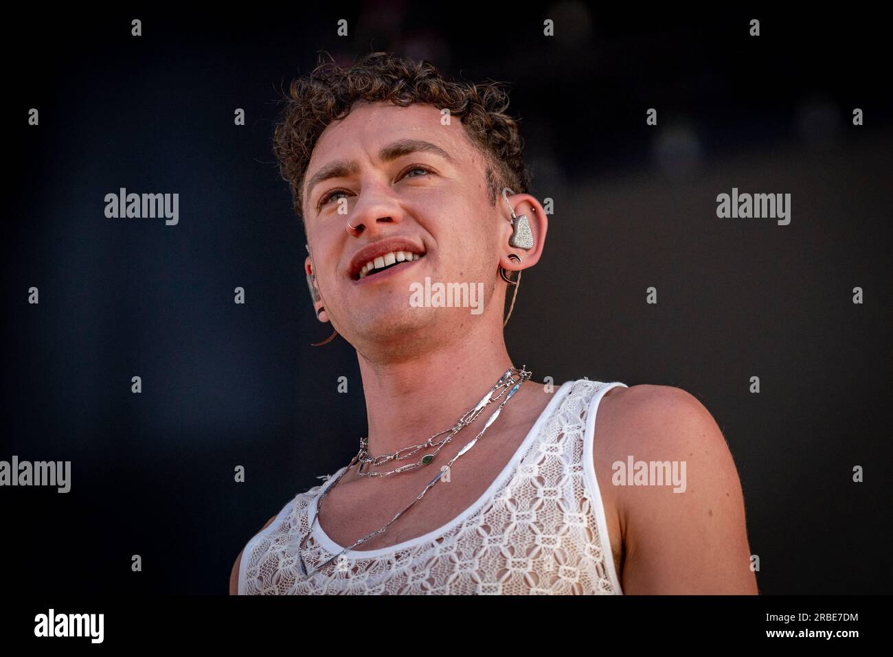 Madrid, Spain. 08th July, 2023. Olly Alexander, British singer of Years ...