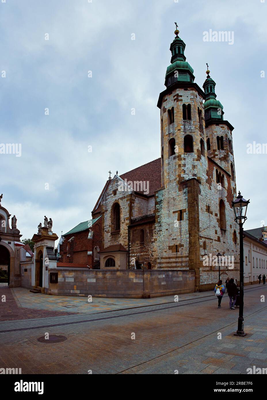 Church of St. Andrew the First-Called. Stone Romanesque church from the ...