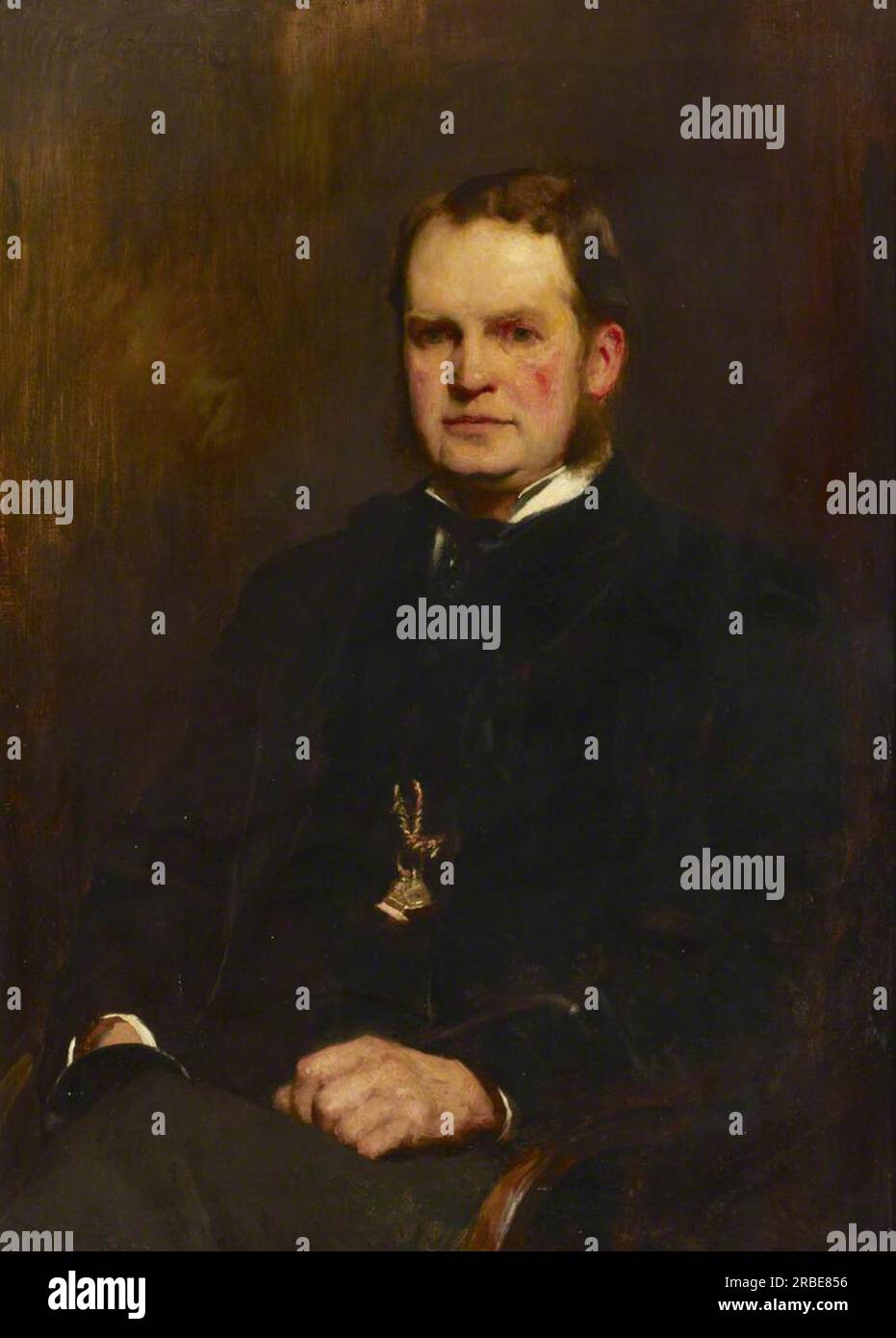 Theodore Stack 1890 by Walter Osborne Stock Photo - Alamy