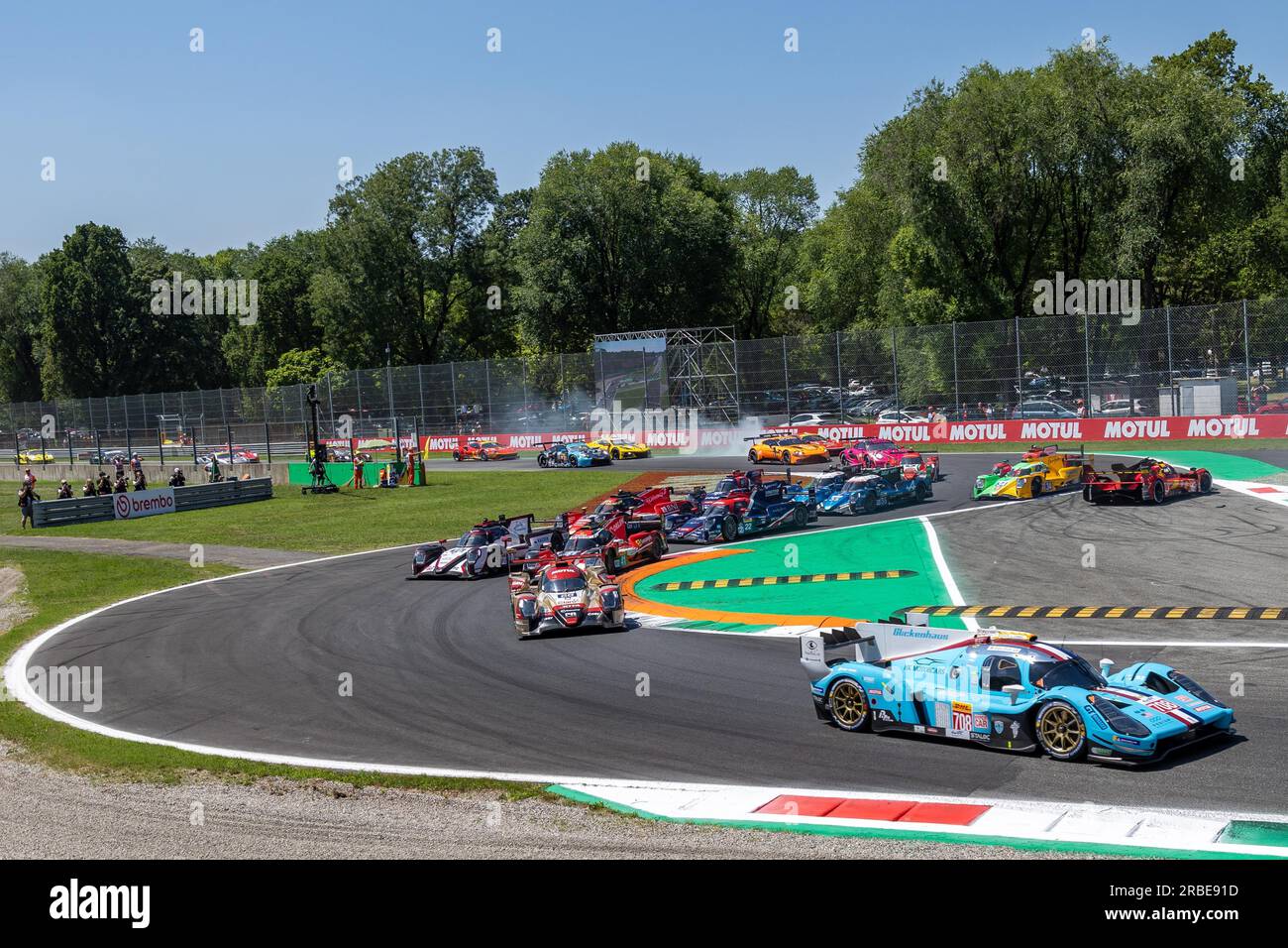 Monza, Italy. 09th July, 2023. Monza National Autodrome, Monza, Italy ...