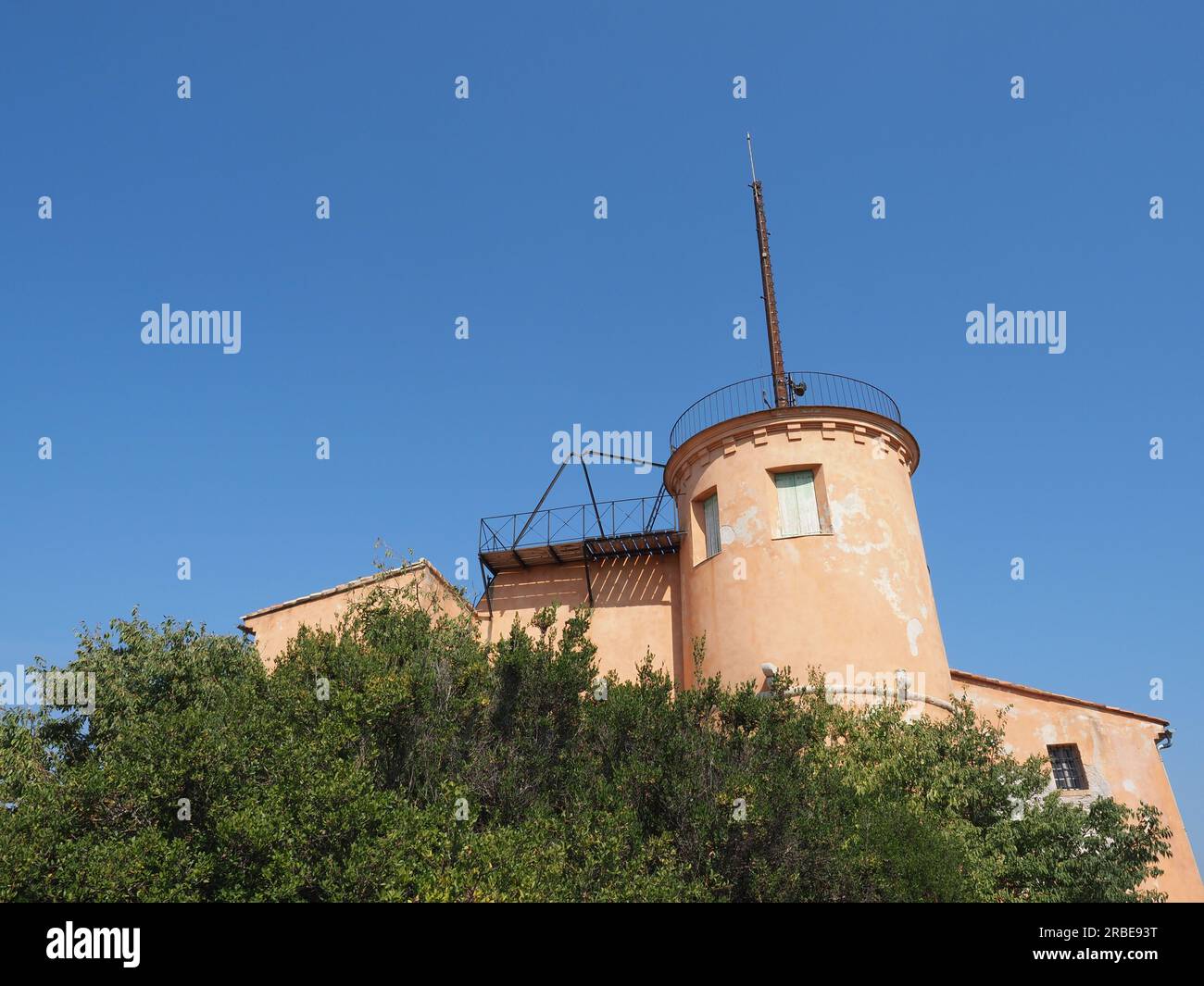 Main building of Fort Royalm, Cannes Stock Photo - Alamy