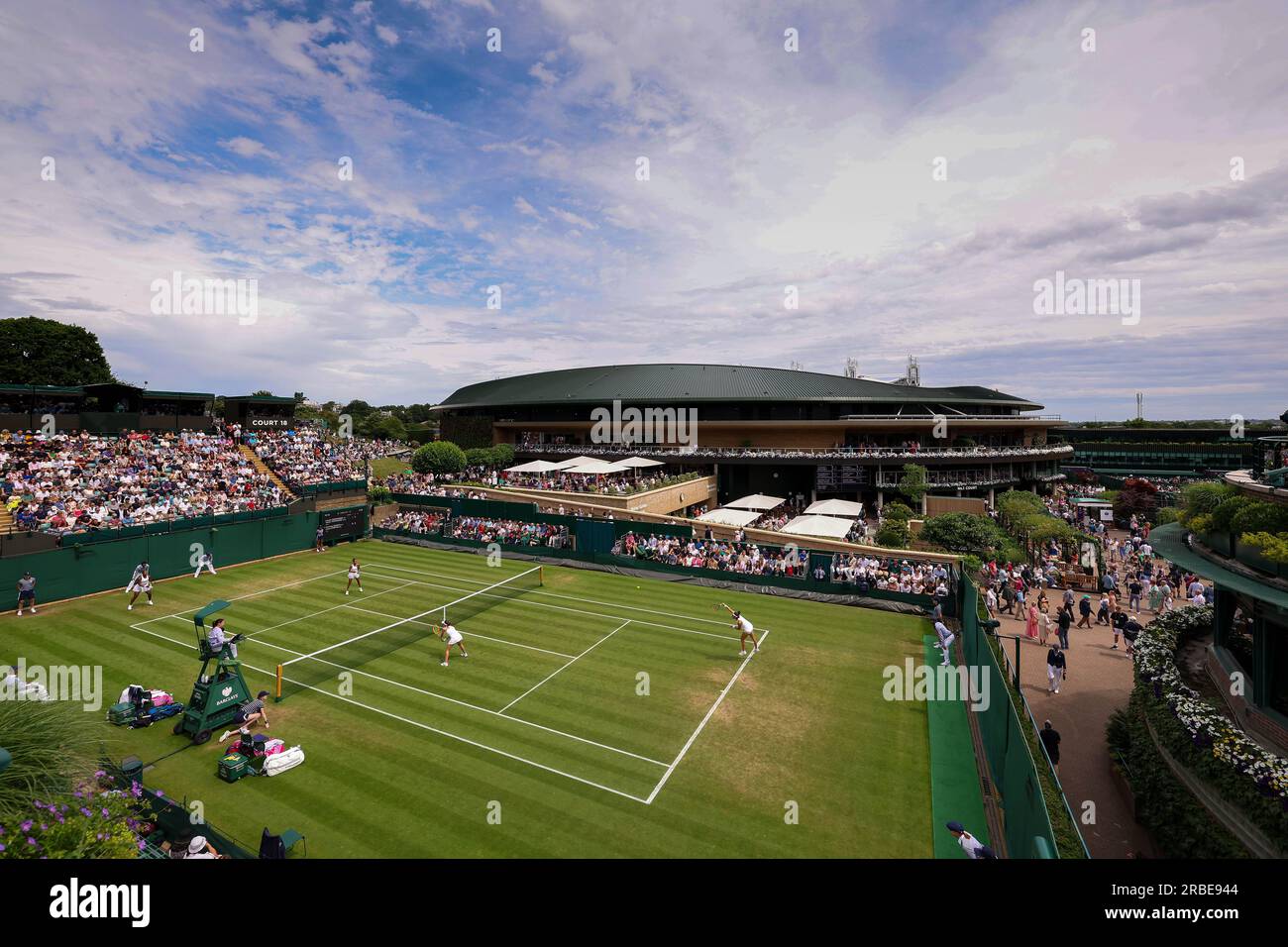 London, UK. 9th July 2023. 9th July 2023; All England Lawn Tennis and ...