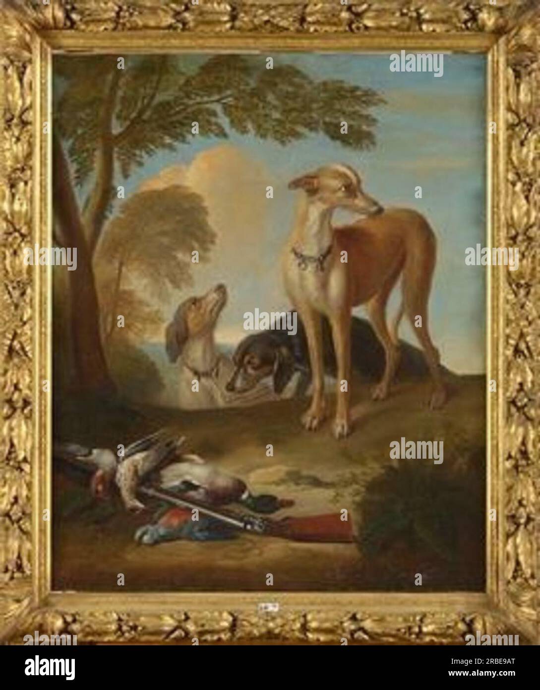 Jean baptiste oudry hunting painting hi-res stock photography and ...