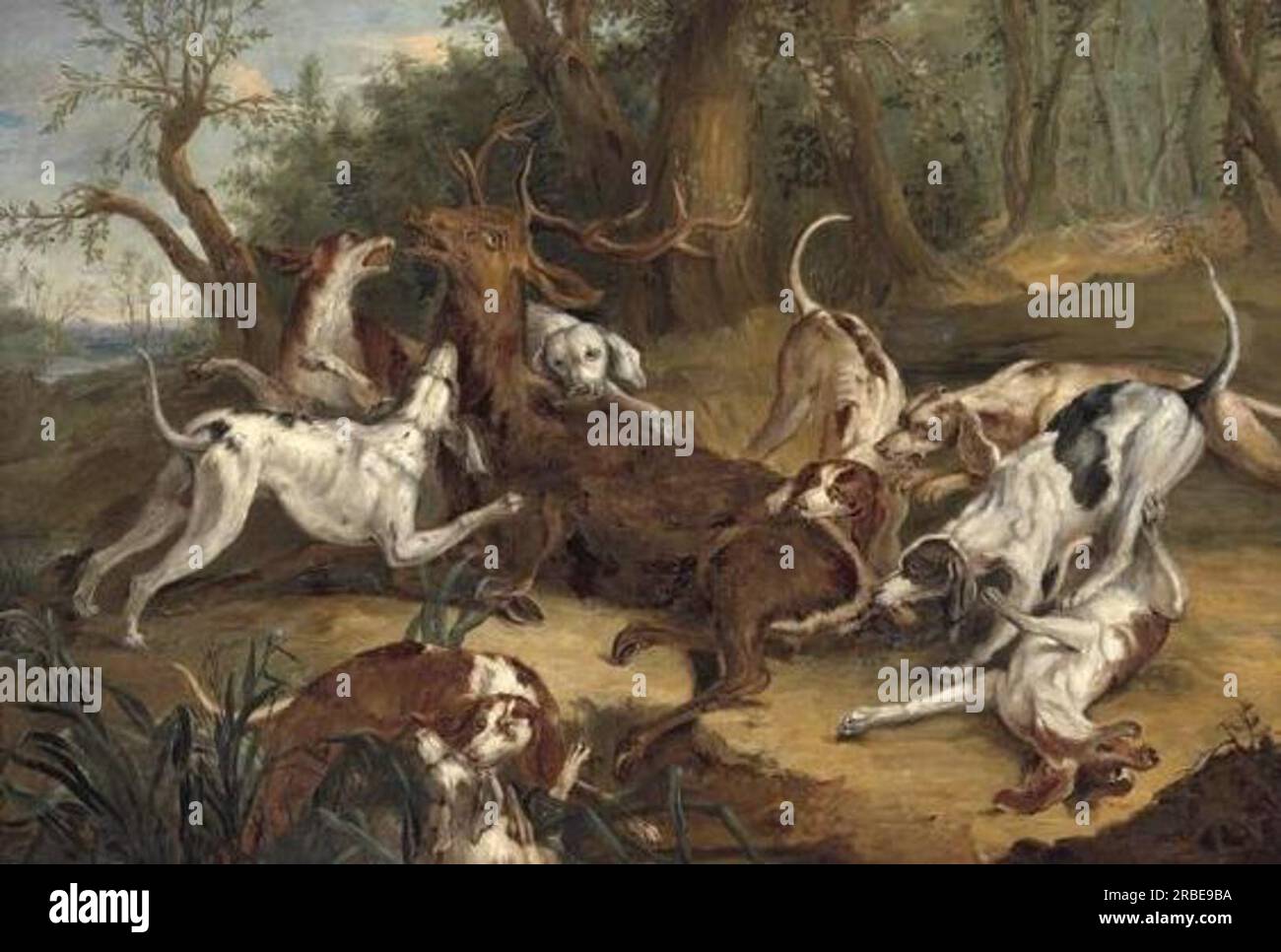Oudry hunt hi-res stock photography and images - Alamy