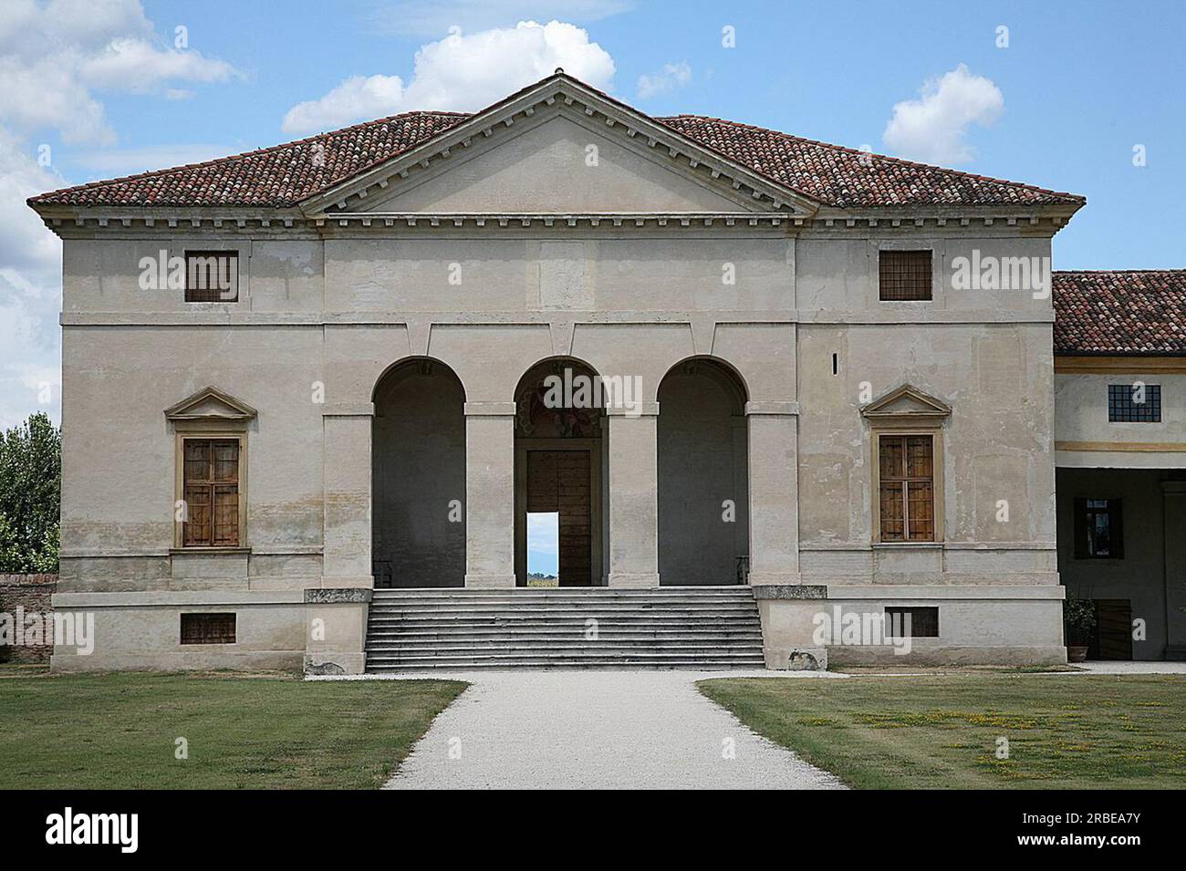 Villa Saraceno, Agugliaro 1545 by Andrea Palladio Stock Photo - Alamy