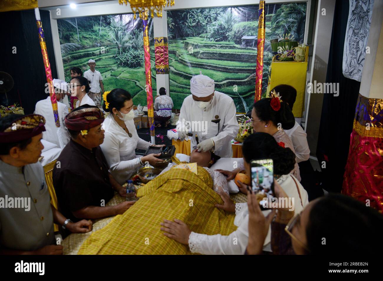 Bogor, West Java, Indonesia. 9th July, 2023. A Balinese teenager ...