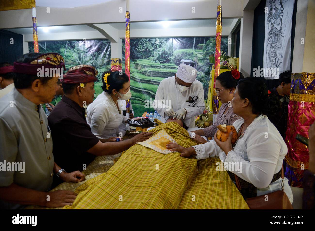 Bogor, West Java, Indonesia. 9th July, 2023. A Balinese teenager ...