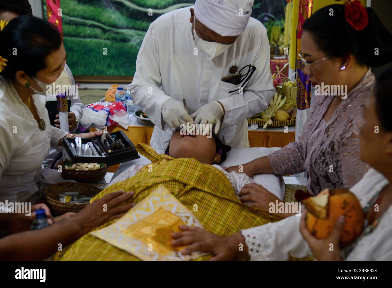 Bogor, West Java, Indonesia. 9th July, 2023. A Balinese teenager ...