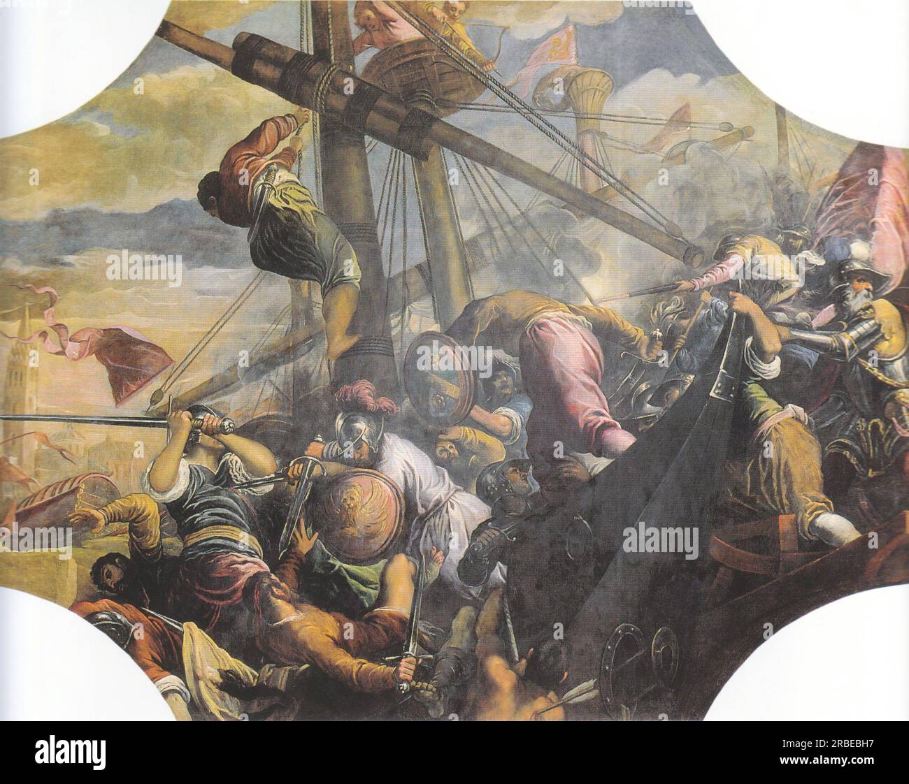 Victory of Francesco Bembo over Filippo Maria Visconti by Palma il ...