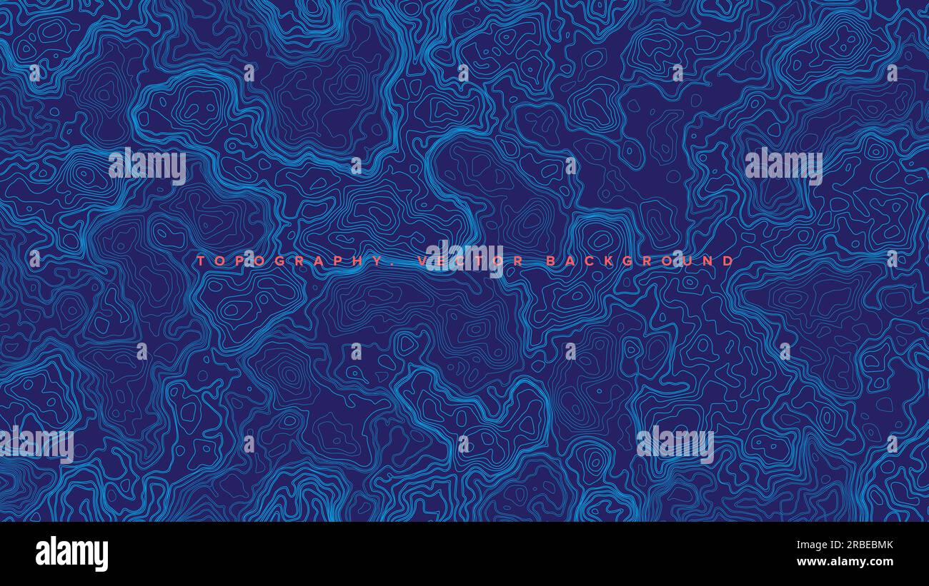 Contour lines map pattern hi-res stock photography and images - Alamy