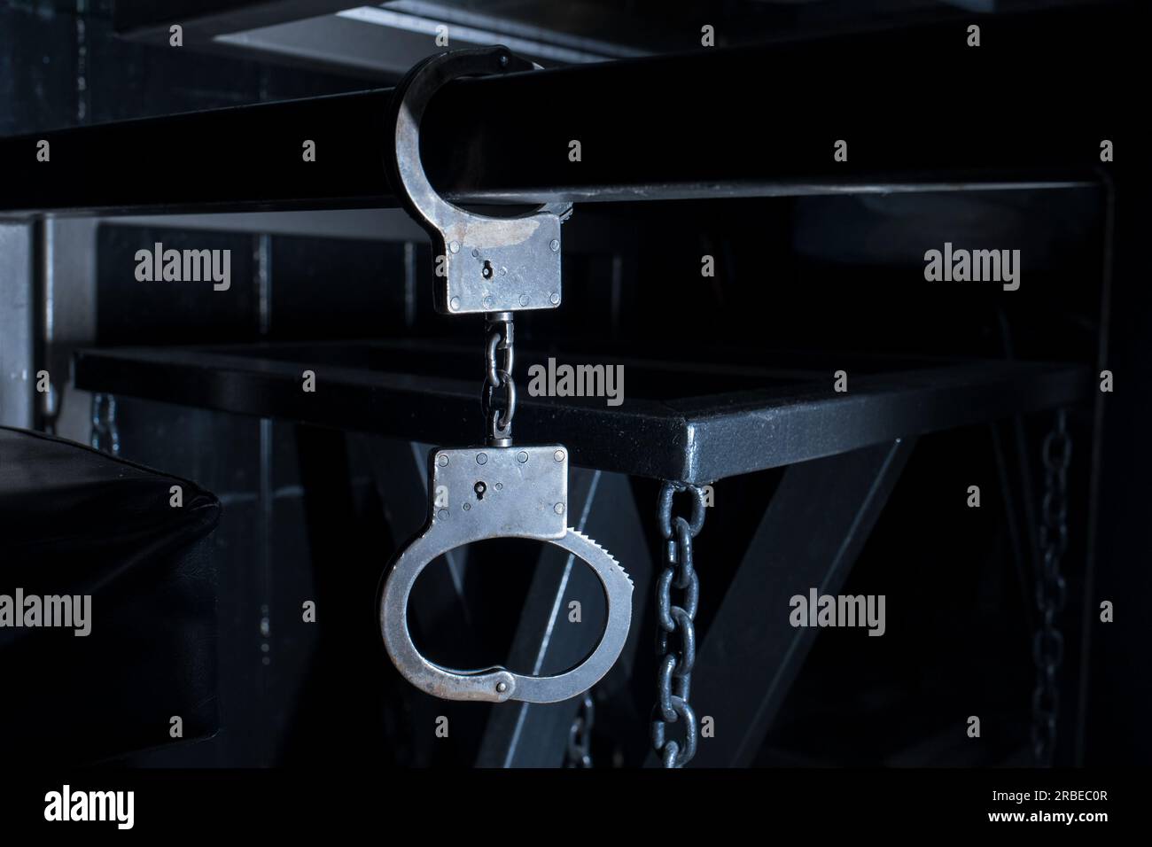 Crime justice arrest criminal object chain law legal control metal ...