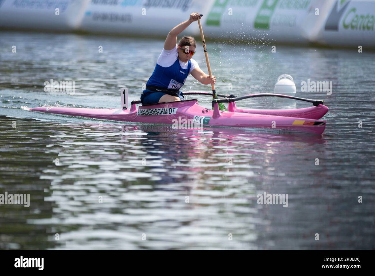 Katharina BAUERNSCHMIDT (WSV Niederrhein Duisburg), winner, gold medal ...