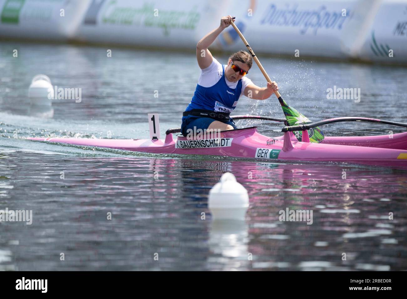 Katharina BAUERNSCHMIDT (WSV Niederrhein Duisburg), winner, gold medal ...