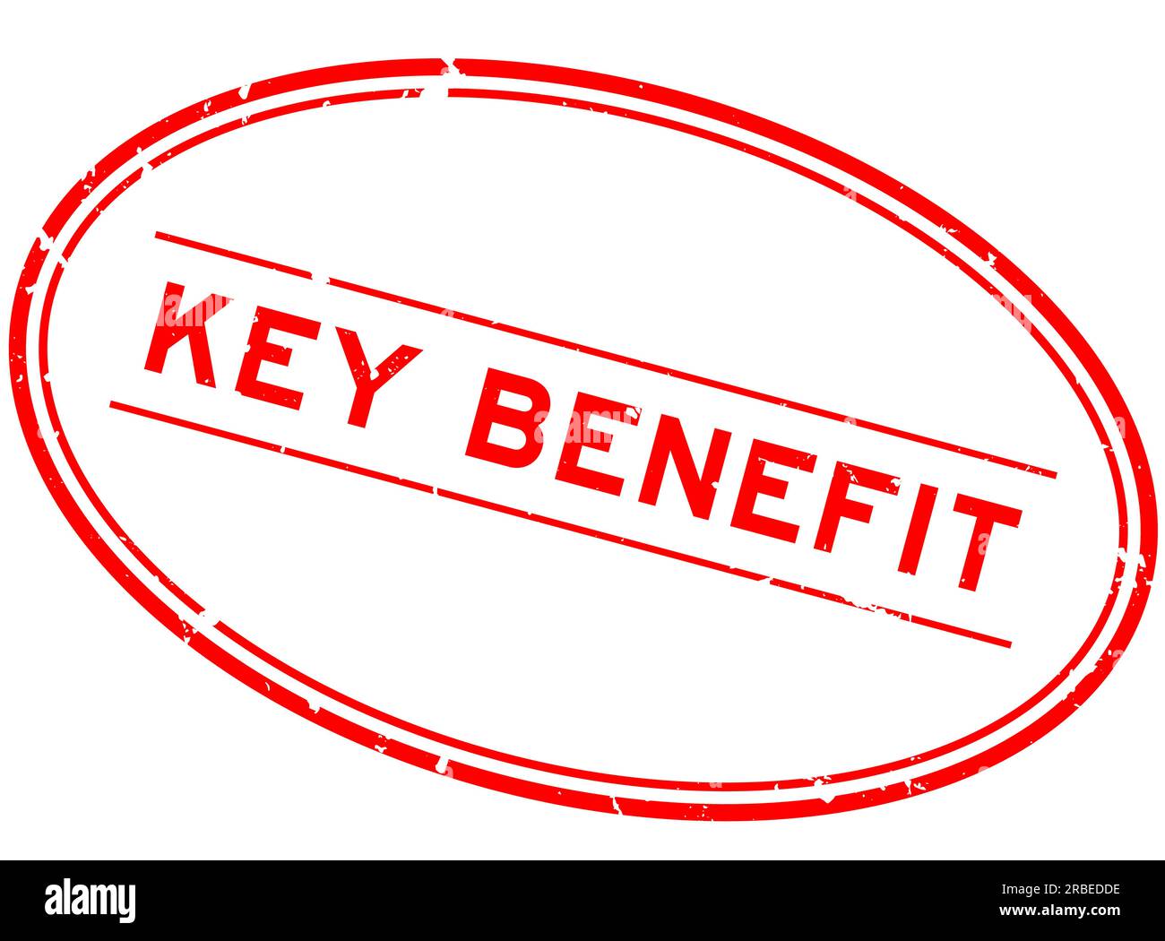 Grunge red benefit word Cut Out Stock Images & Pictures - Alamy