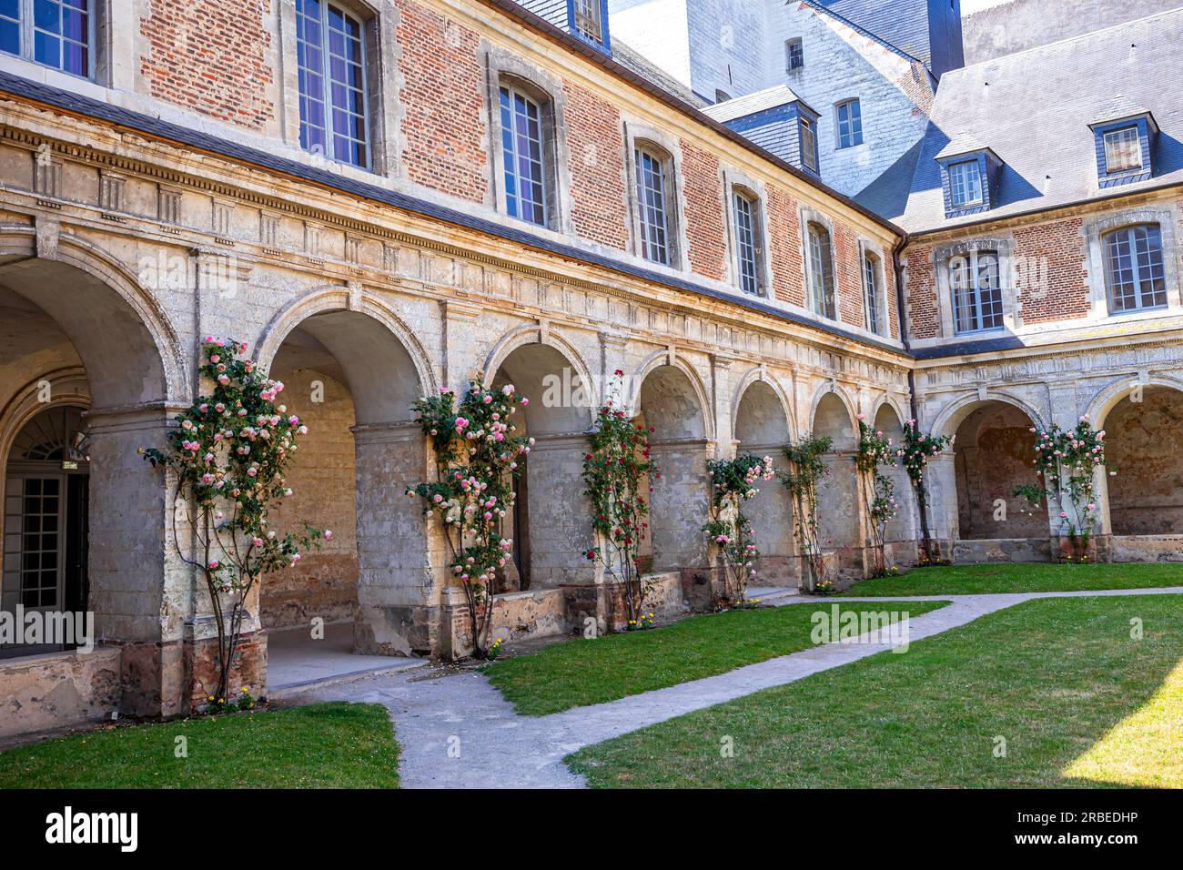ARGOULES, FRANCE, JUNE 16, 2023 : interiors and architectural details ...