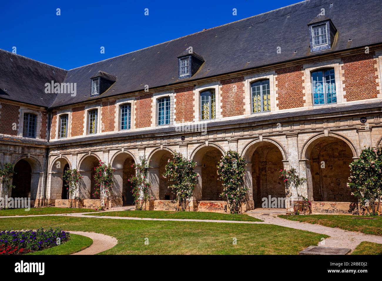 ARGOULES, FRANCE, JUNE 16, 2023 : interiors and architectural details ...