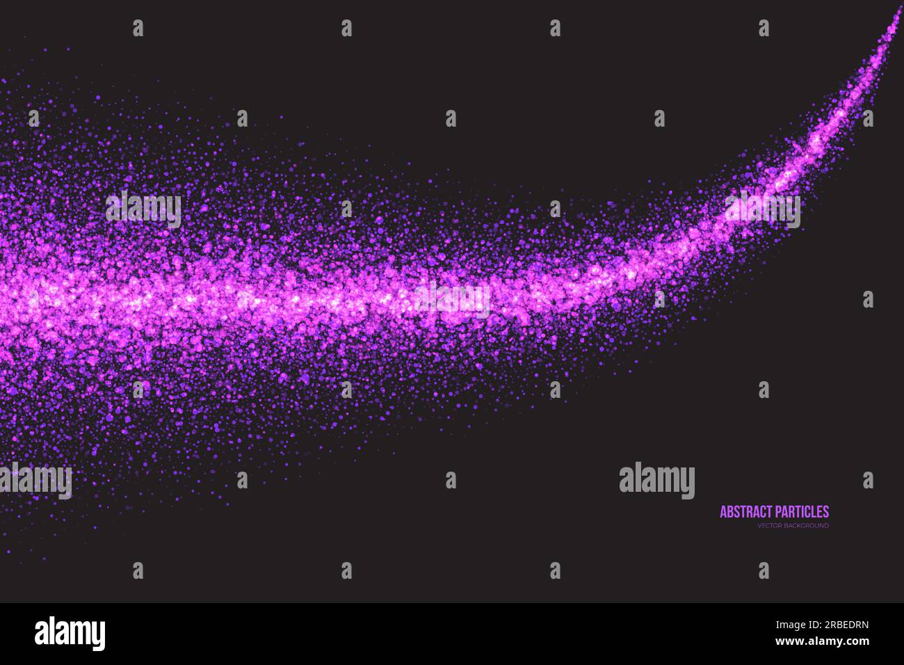 Particles vector hi-res stock photography and images - Alamy