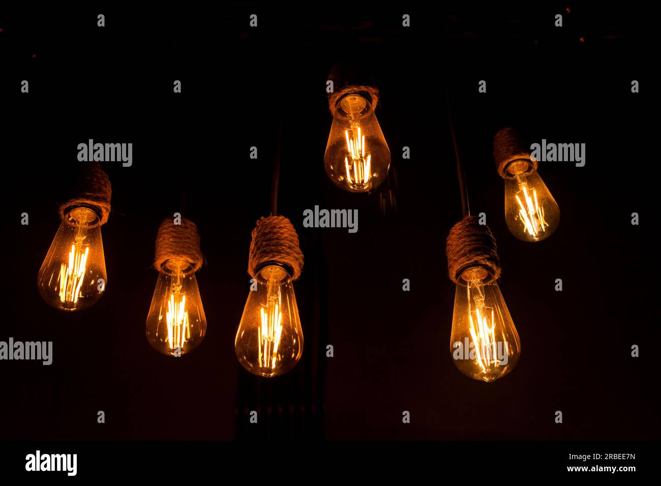 Light bulb lamp electric dark background, design electricity energy ...