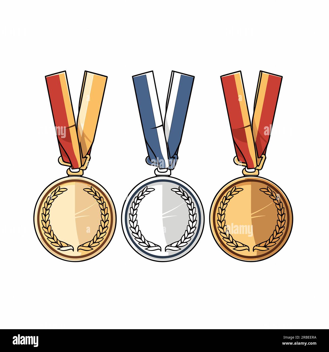 Medallion pen Stock Vector Images - Alamy