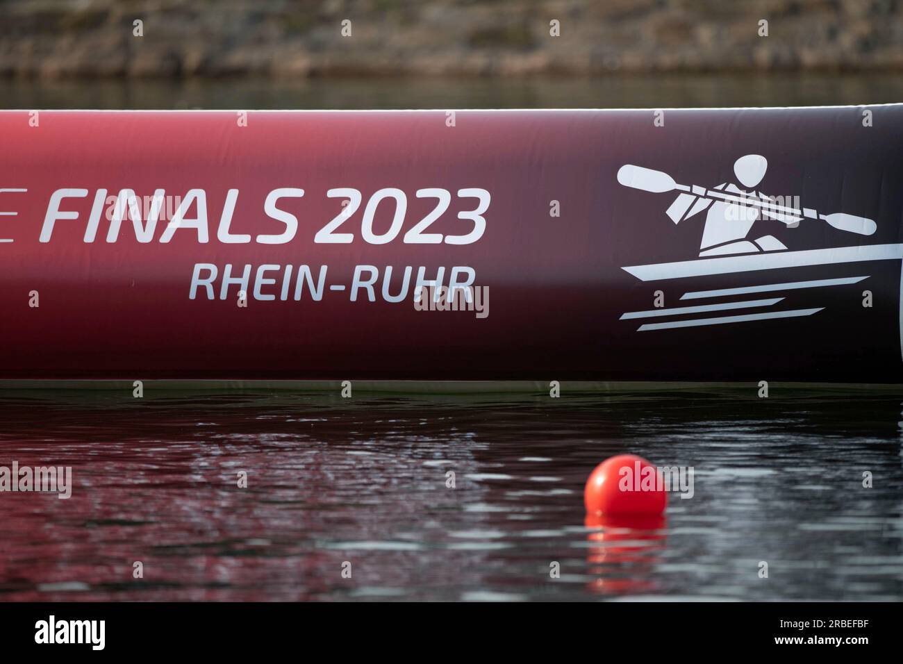 Lettering, logo Finals 2023, feature, edge motifs, symbolic photo ...