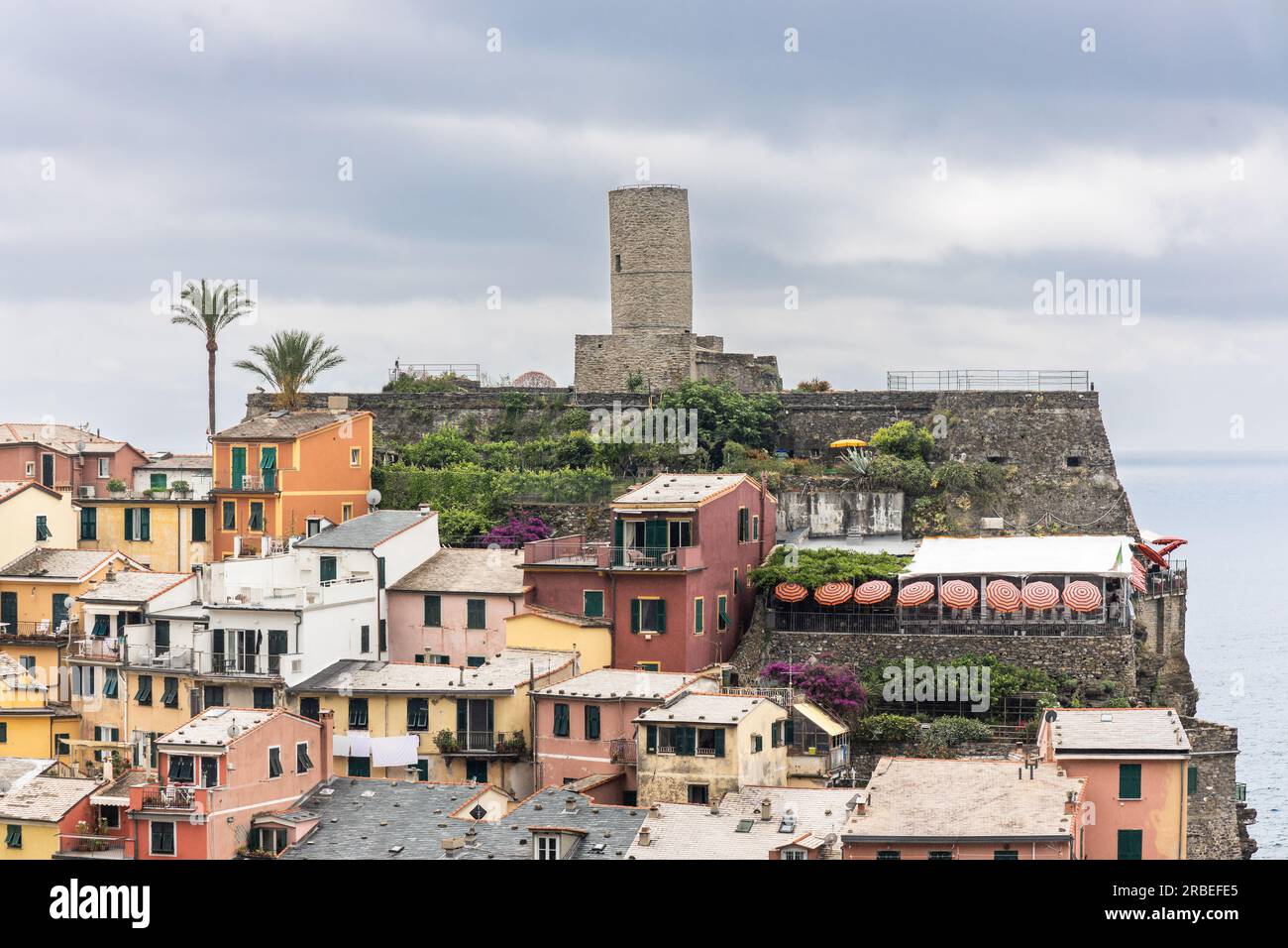 Doria castle is one of the attraction in Vernazza village, part of the ...