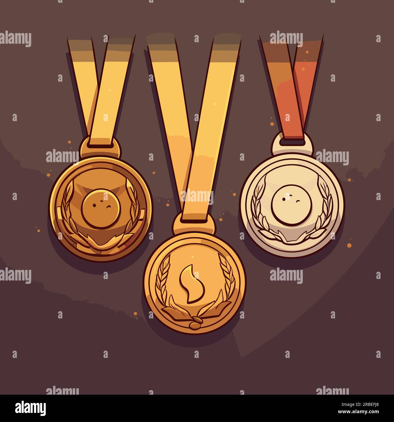 Medallion pen Stock Vector Images - Alamy