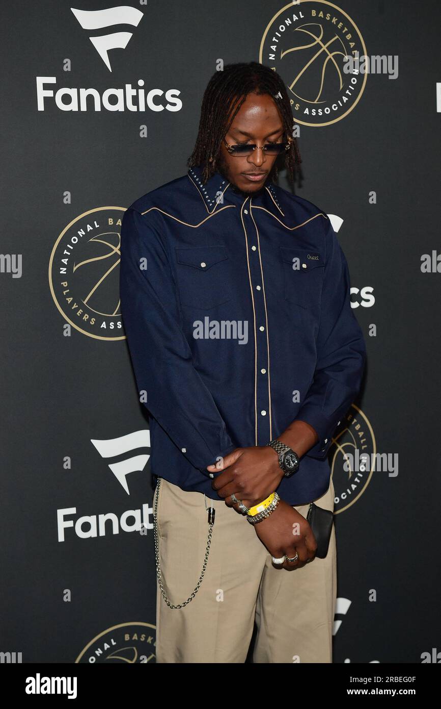 Las Vegas, USA. 08th July, 2023. Miles Turner attends the Fanatics x ...