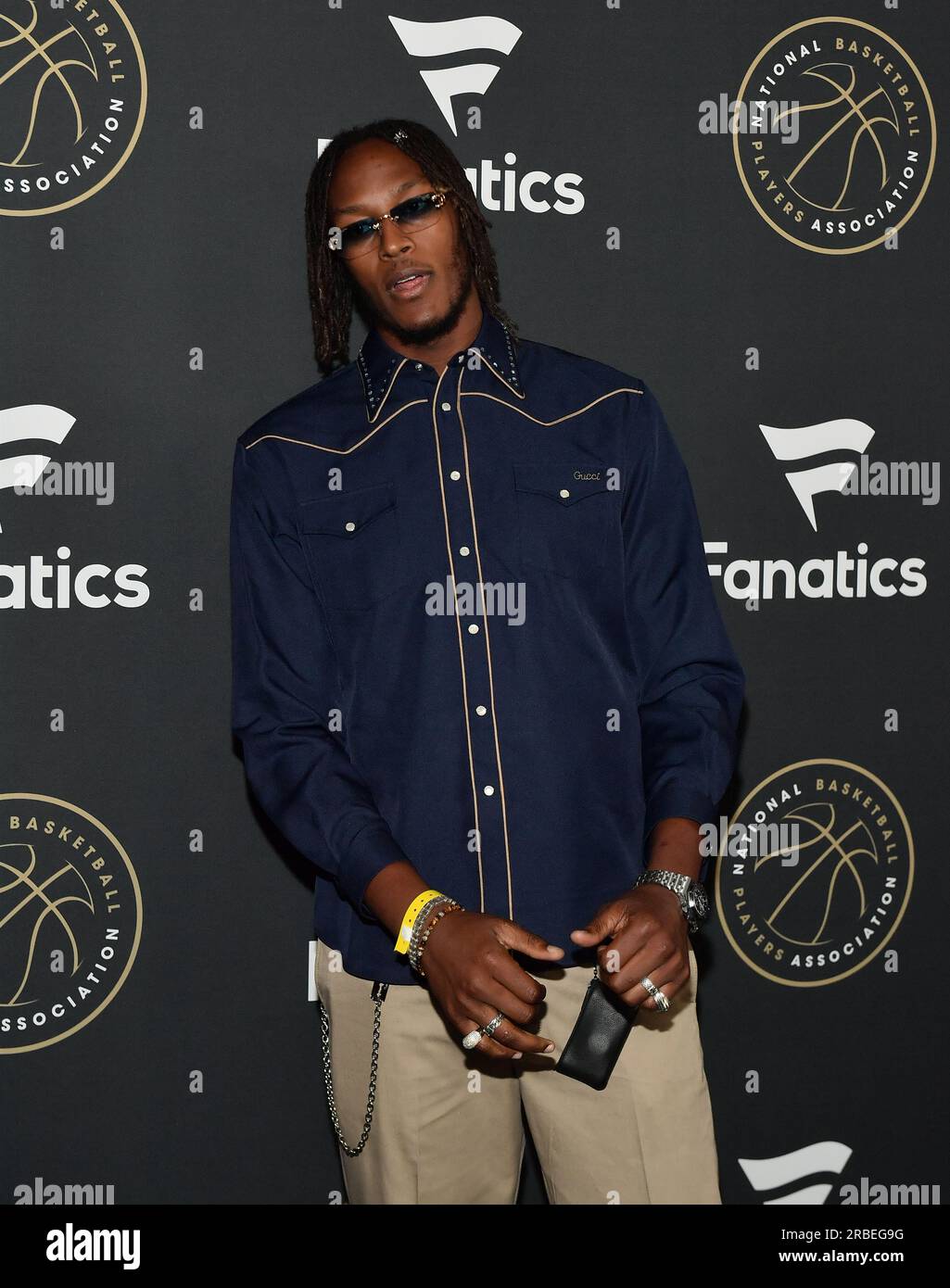 Las Vegas, USA. 08th July, 2023. Miles Turner attends the Fanatics x ...