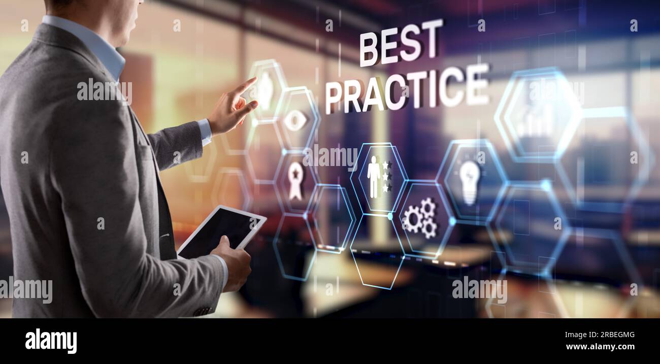 Best Practice Business Technology Internet successful business concept ...