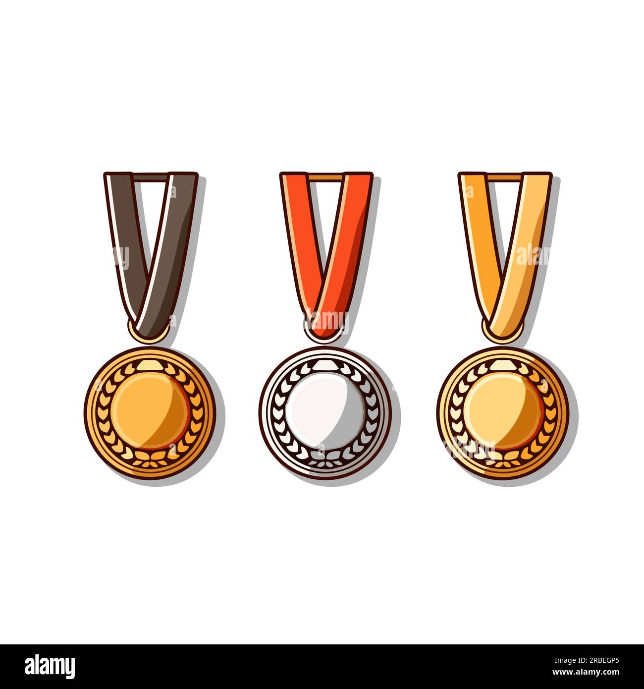 Medallion pen Stock Vector Images - Alamy