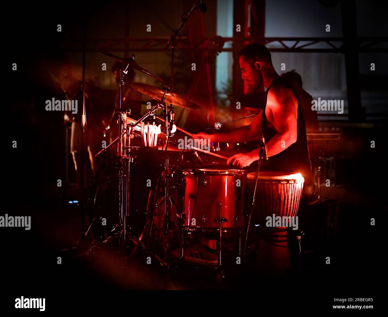 Carroponte, Milan, Italy, July 08, 2023, GIO EVAN during Gio Evan ...