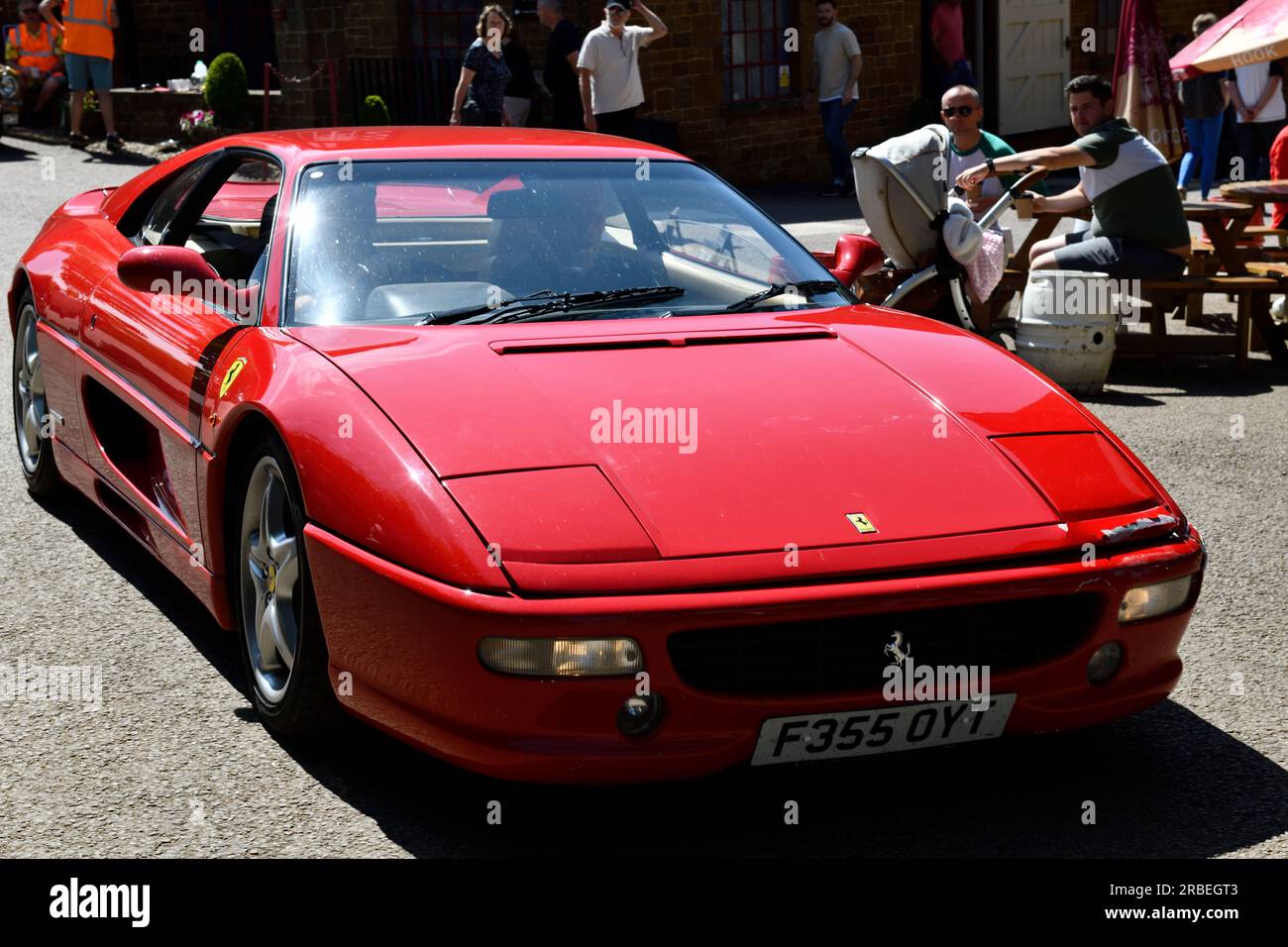 Ferrari Sports Car Classic Car Meeting Hook Norton Oxfordshire England ...