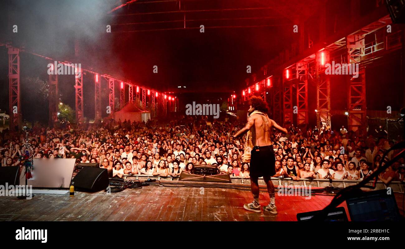Carroponte, Milan, Italy, July 08, 2023, GIO EVAN during Gio Evan ...