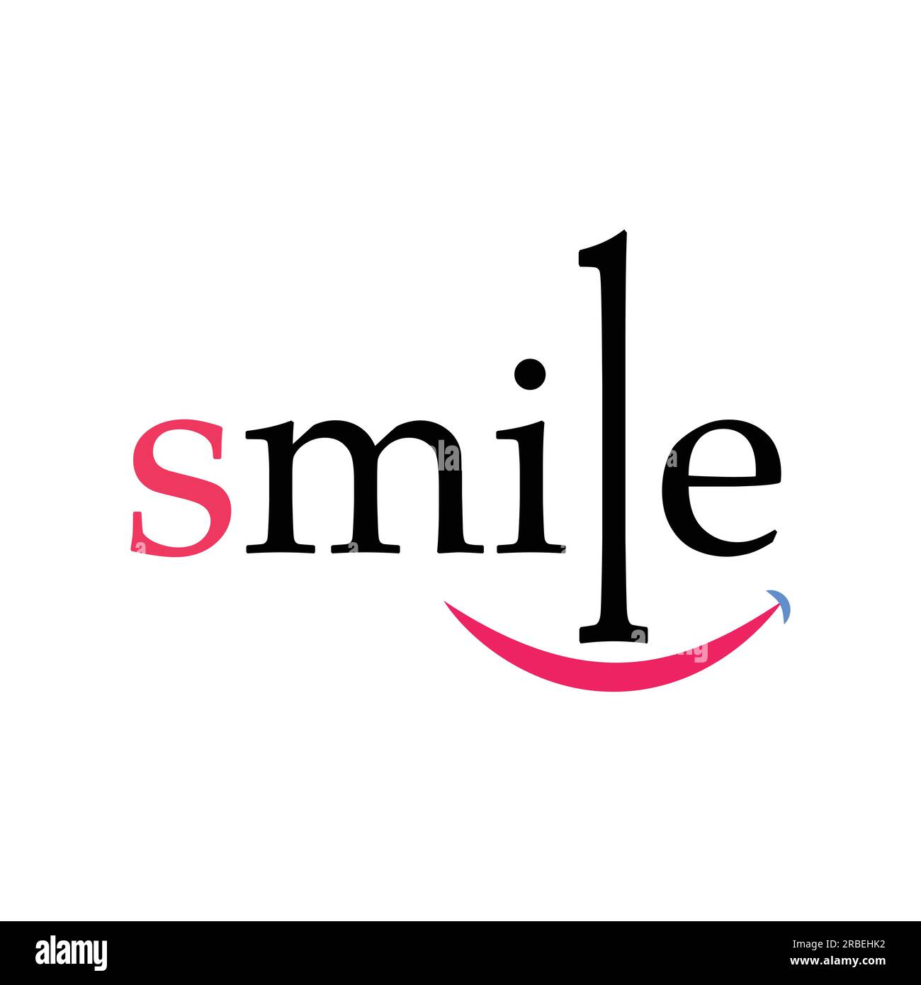 Smile vector vectors Cut Out Stock Images & Pictures - Alamy