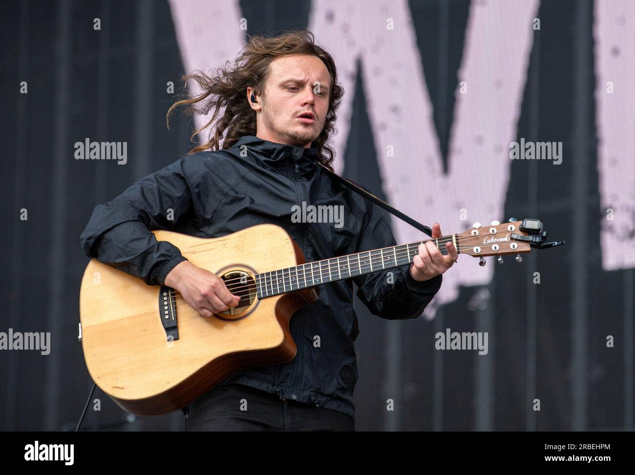 Jamie Webster performing on the main stage at the Trnsmt Festival at ...