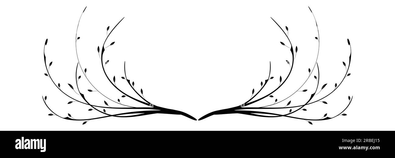 Floral wreath vector Stock Vector Images - Alamy