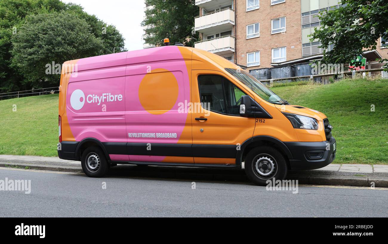 City fibre hi-res stock photography and images - Alamy