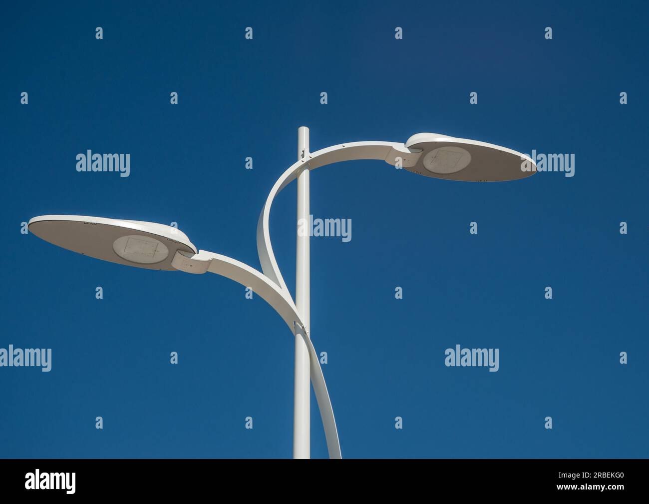 Road pole for efficient public lighting Stock Photo - Alamy