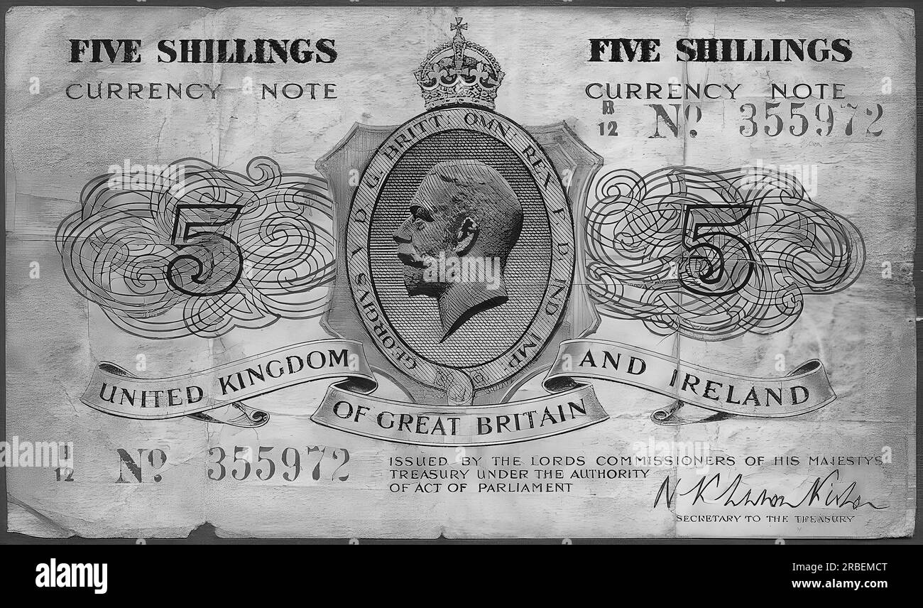 Banknote great britain hi-res stock photography and images - Alamy