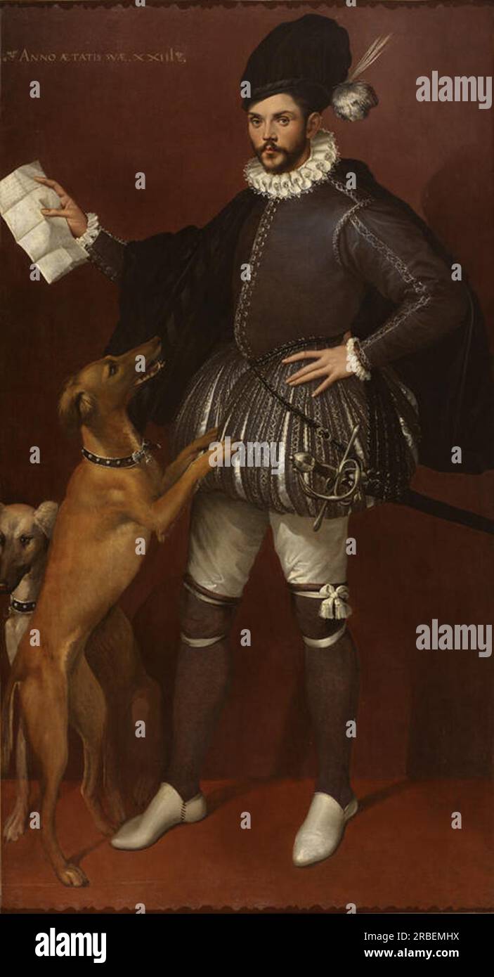 Portrait of a cavalier hi-res stock photography and images - Alamy