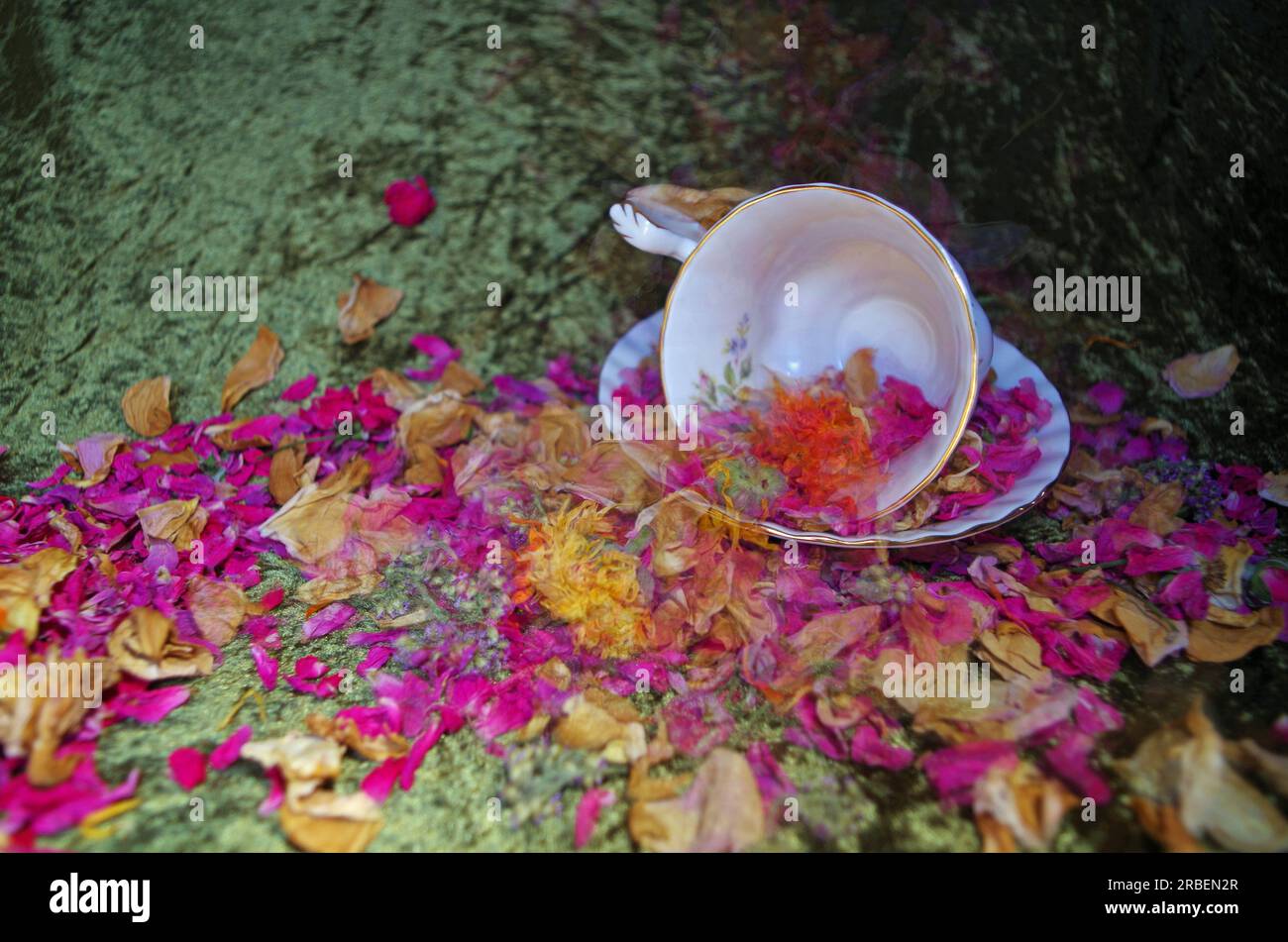 Teacup tipped over hi-res stock photography and images - Alamy
