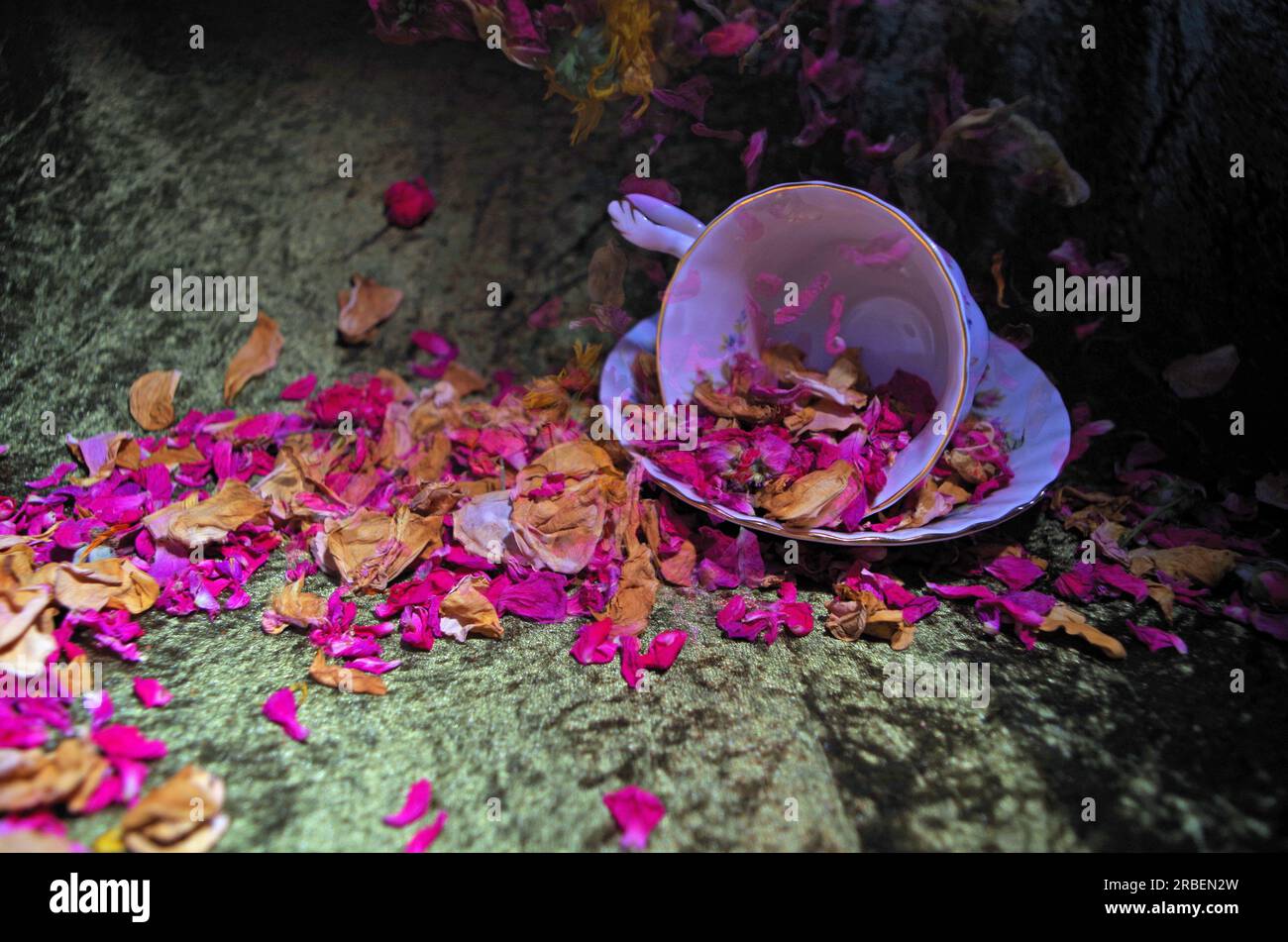 Teacup tipped over hi-res stock photography and images - Alamy