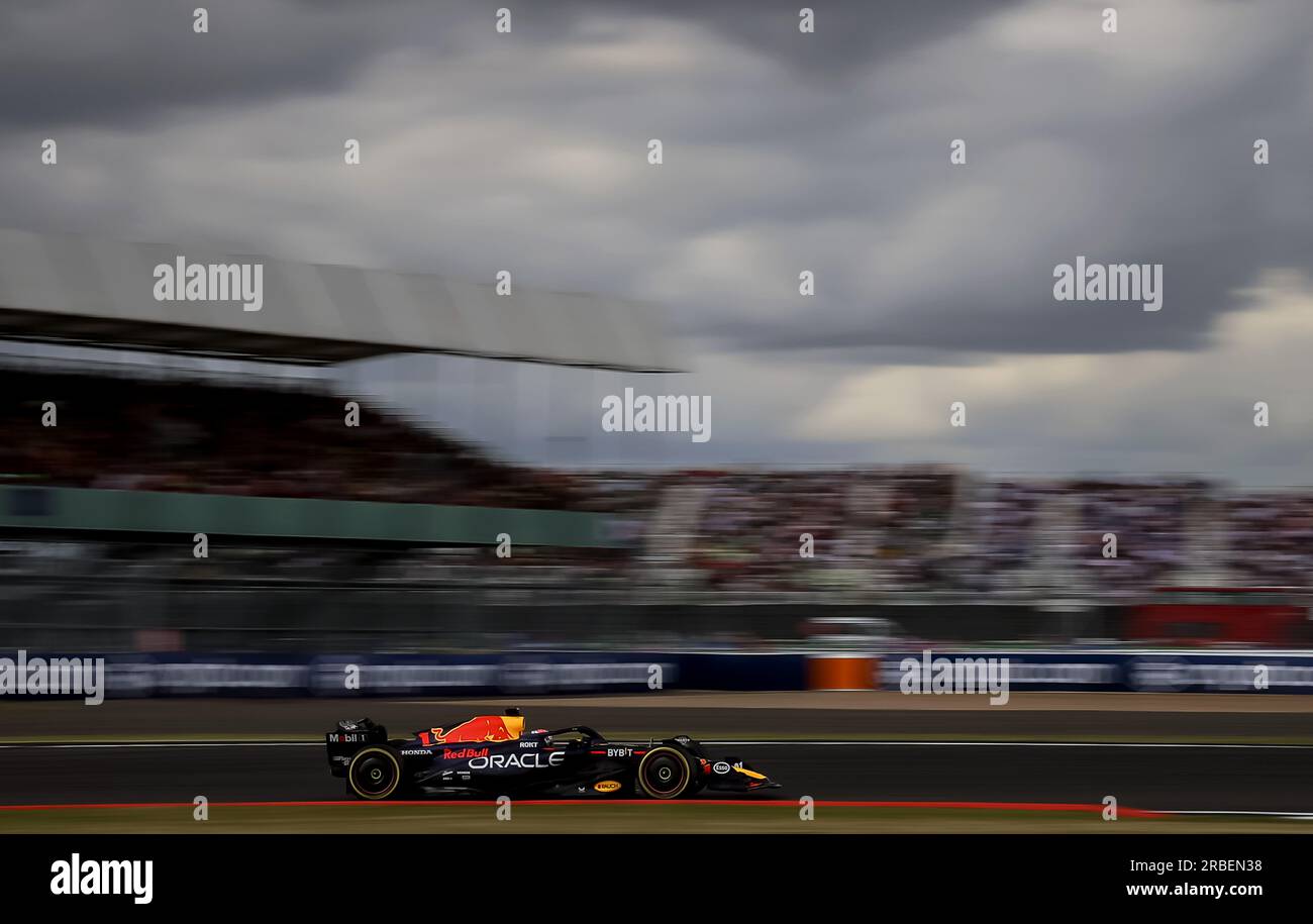 SILVERSTONE - Max Verstappen (Red Bull Racing) during the Grand Prix of ...