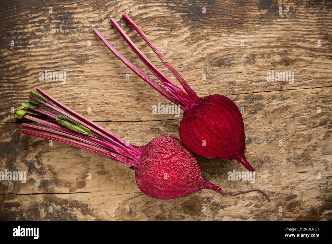 Sliced raw beetroot from a supermarket in the UK that will be used to ...