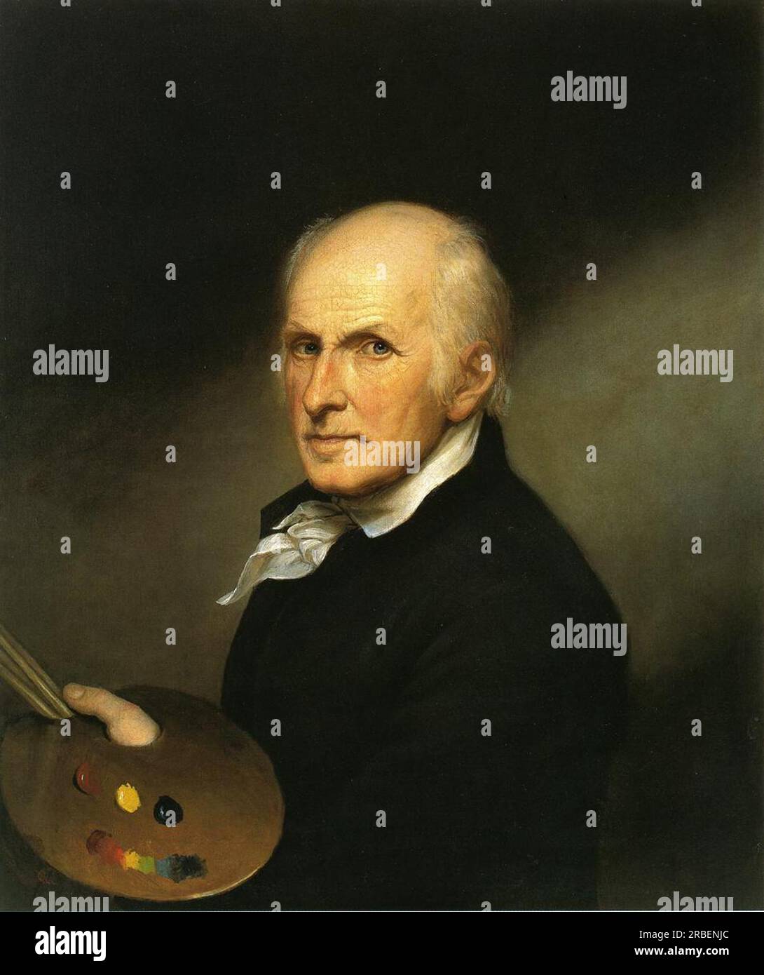 Charles peale self portrait hi-res stock photography and images - Alamy